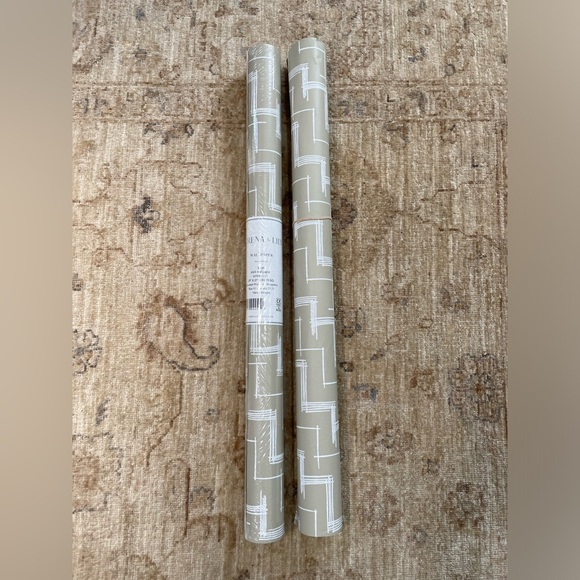 Serena & Lily | Wall Decor | Serena And Lily Khaki Etch Wall Paper 2 ...